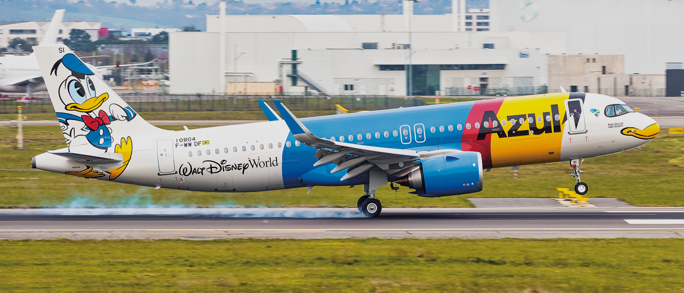 Frota Mágica da Disney, dos aviões da Azul, encanta passageiros de ...