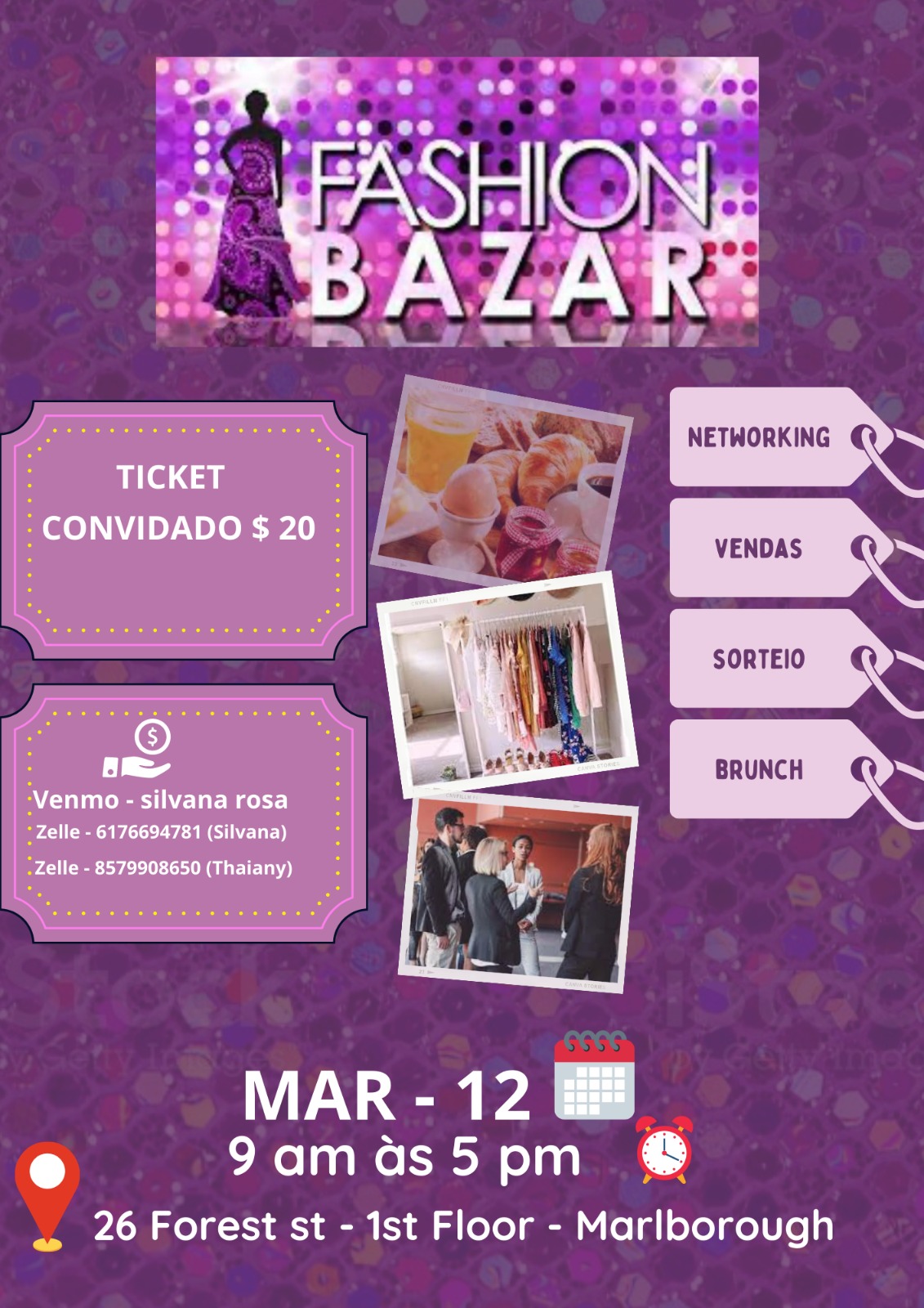 Brasileiras organizam Bazar Fashion com o objetivo de unir mulheres da ...